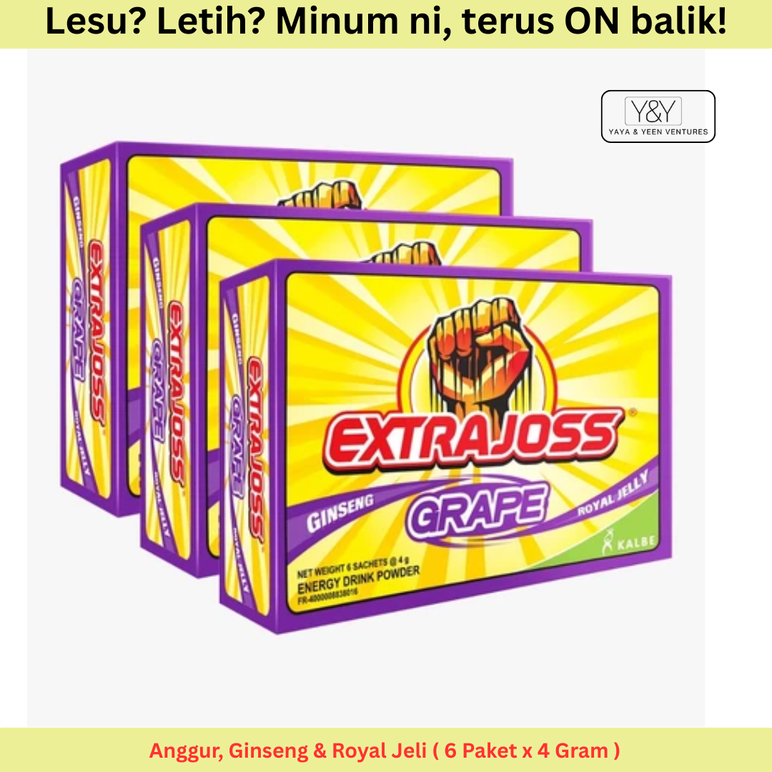 Extra Joss Perisa Anggur | Shopee Malaysia