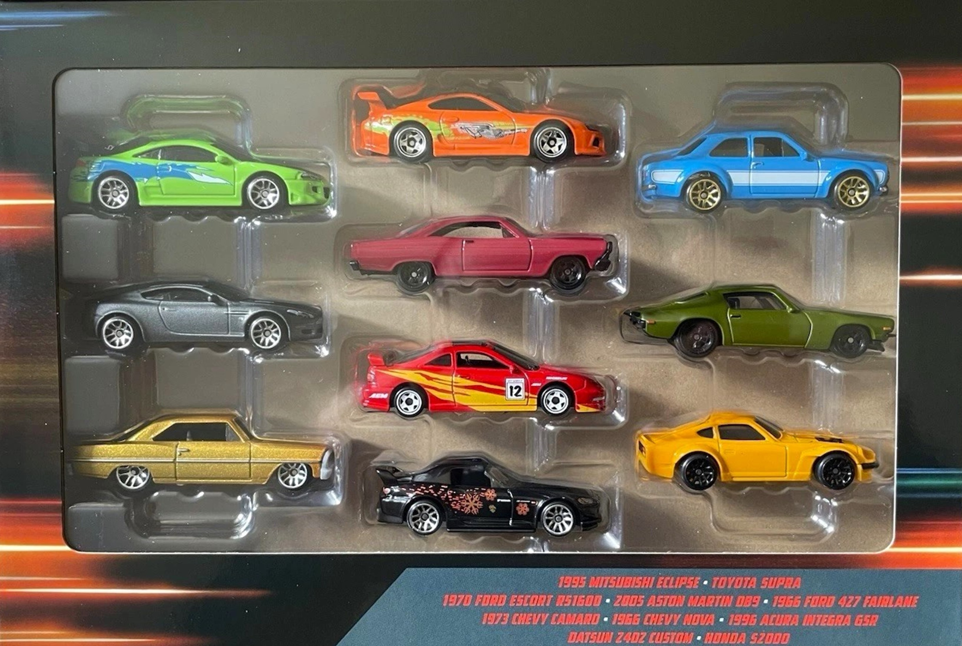 Mattel Hot Wheels Silver Series 2025 Fast & Furious 10-Pack JCT92 ...