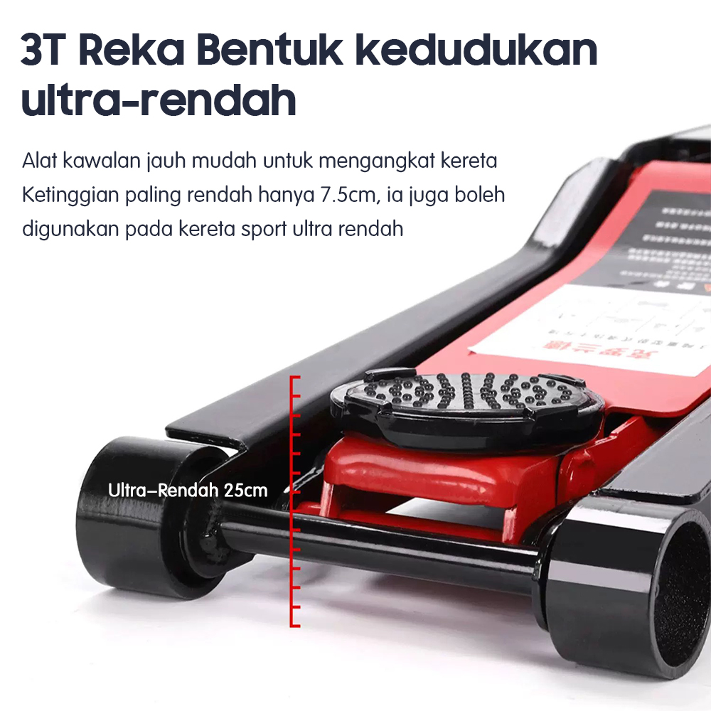 【Limited Offer】Heavy Duty 3 Ton Floor Jack Hydraulic Floor Jack Floor ...
