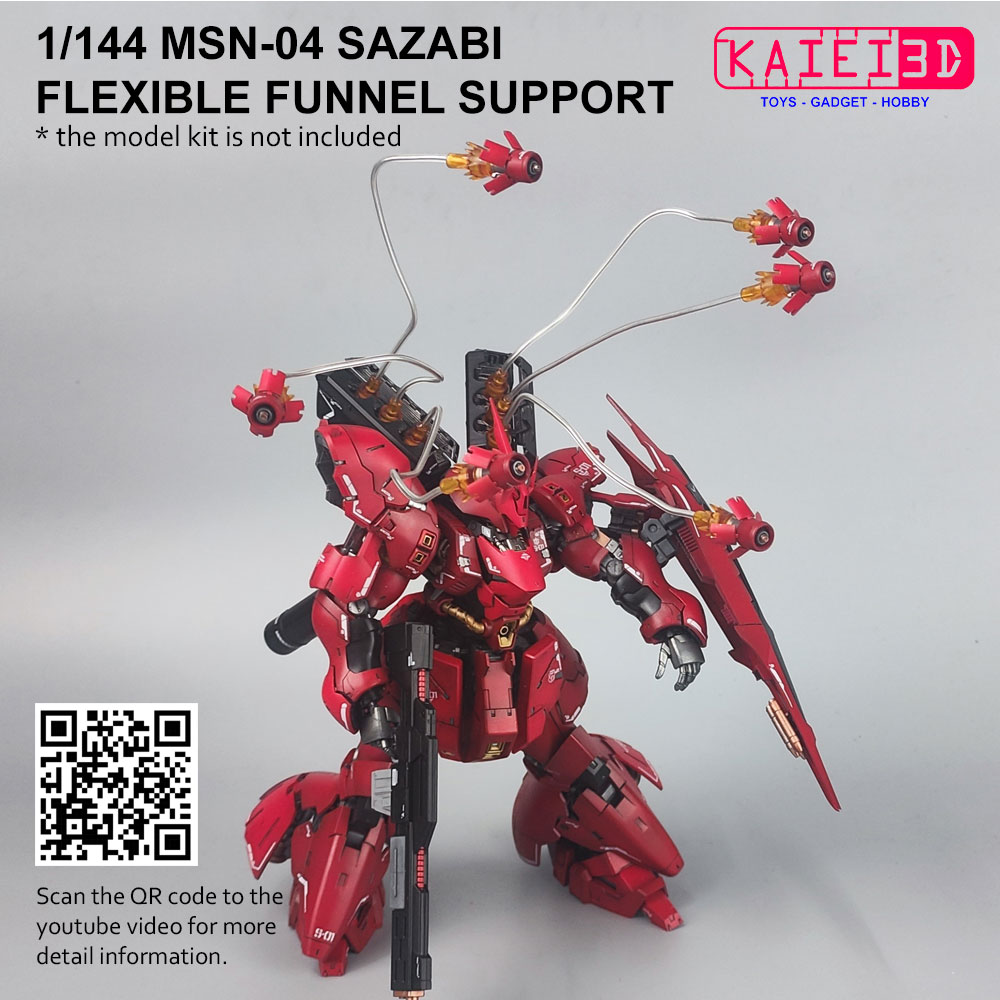1/144 MSN-04 SAZABI FLEXIBLE FUNNEL SUPPORT (the model kits is not ...