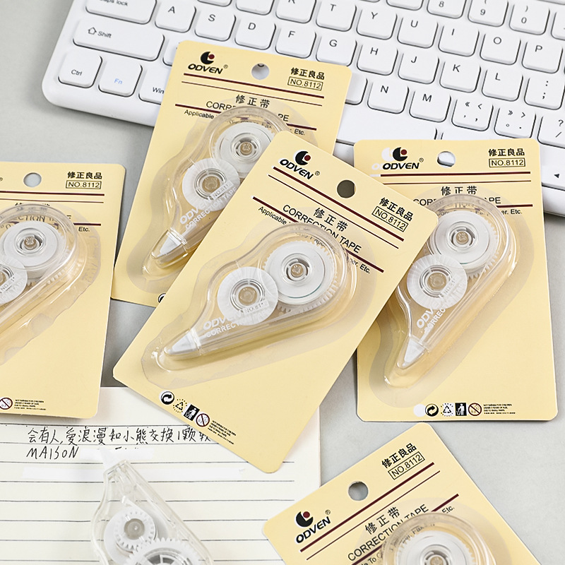 MUJI Style Transparent Correction Tape Portable Smooth Correction Tool ...