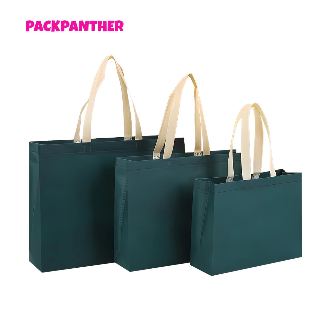 50pcs Bundle Non Woven Bag Beg Kain Eco Friendly Reusable Goodie Handle ...