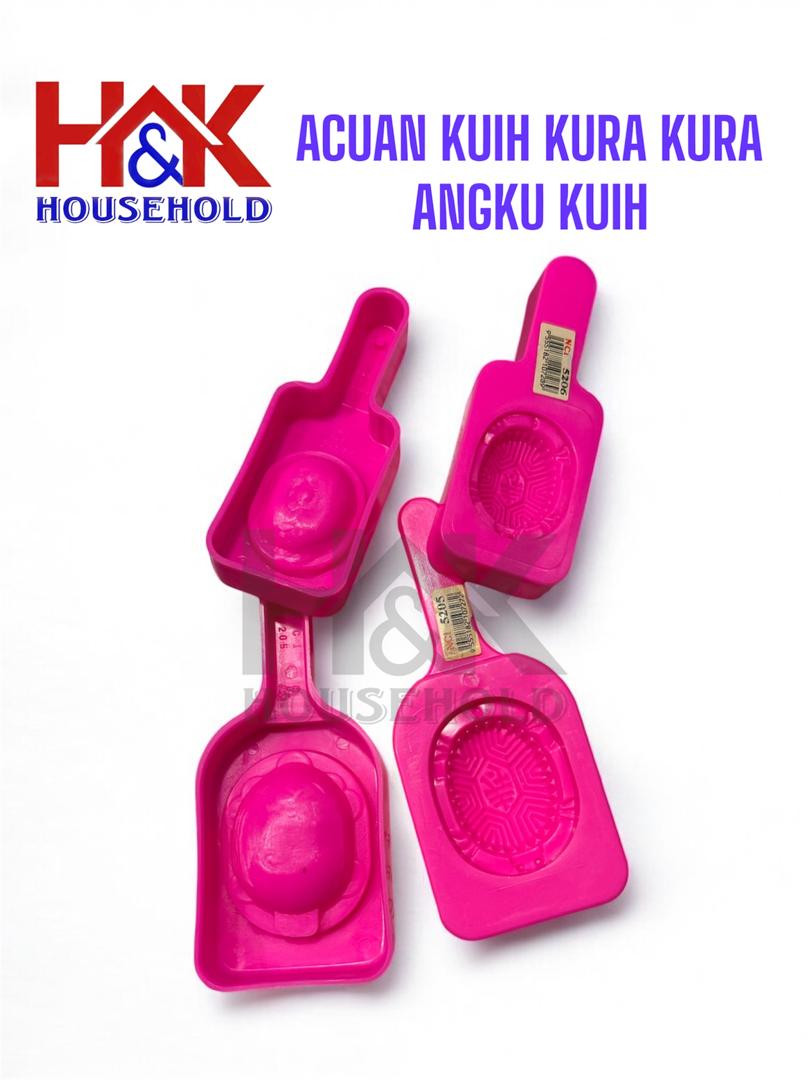 (NCI 5205 / 5206) Traditional Ang Ku Kuih Mould / Plastic Red Tortoise ...