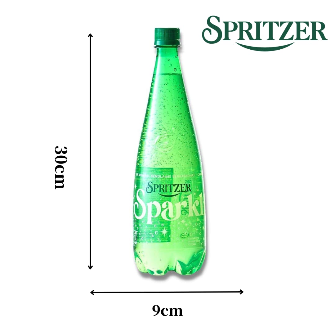 Spritzer Sparkling Natural Mineral Water (1000ML) | Shopee Malaysia