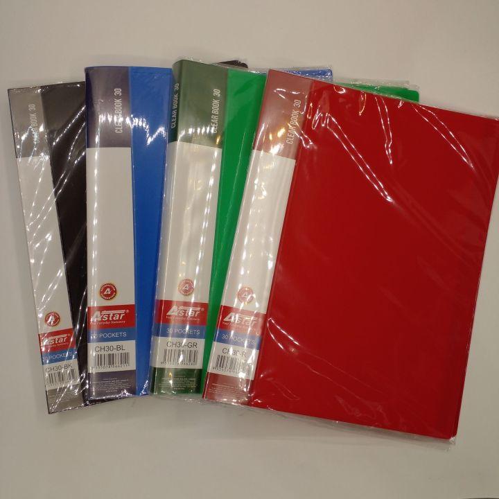 A4 10, 30 & 40 Pocket Clear Book , Clear Holder File , Display Book ...