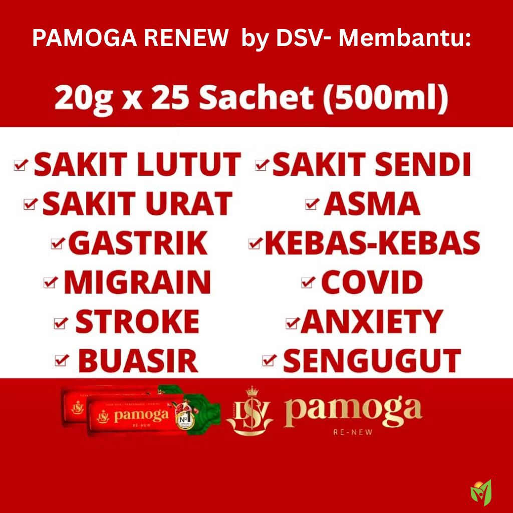 PAMOGA RENEW DATO VIDA JUS SAKIT LUTUT, Sakit Urat, Goout, Drah Tinggi ...