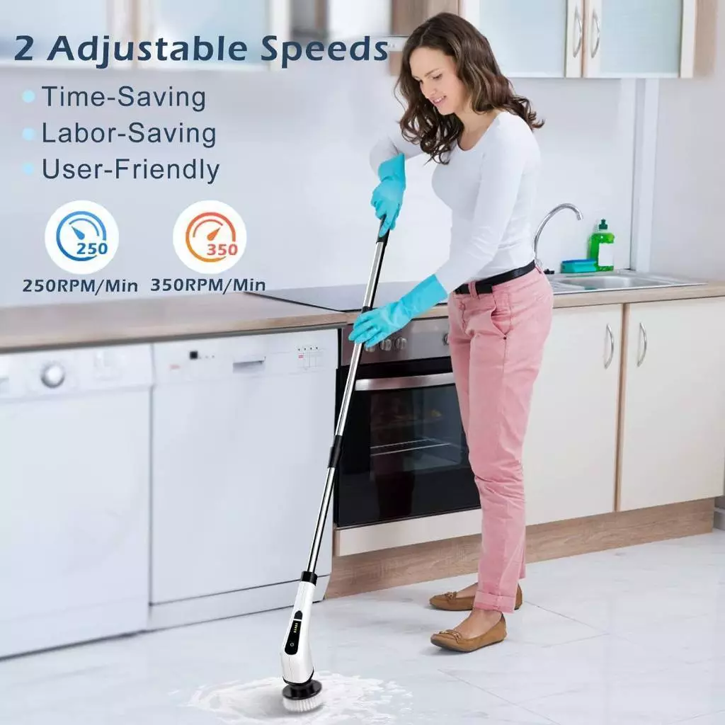 Original Bosch 9 in 1 Multifunctional Electric Cleaning Brush Scalable ...