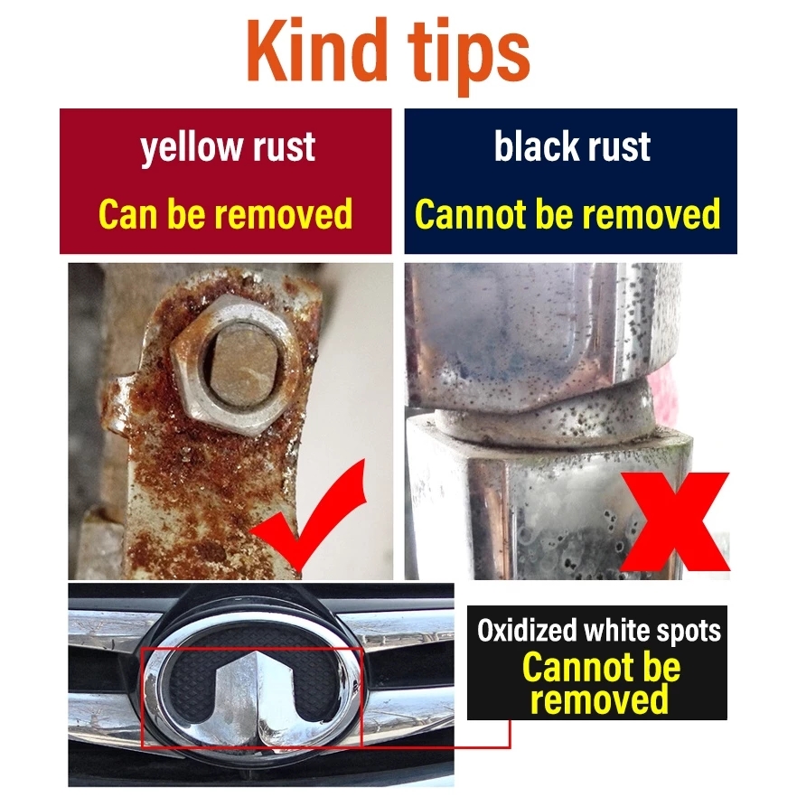 Anti Rust Remover Metal Rust Car Rust Removal Spray Strong Household ...