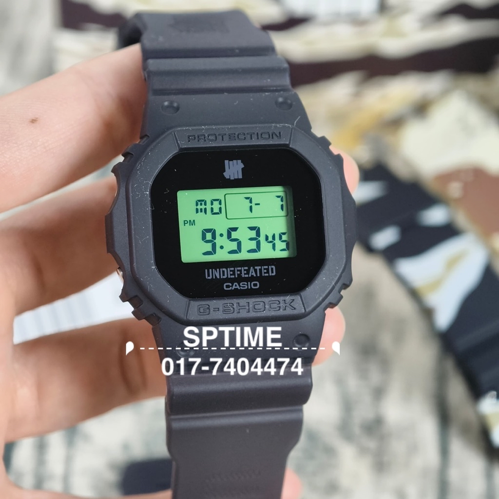 CASIO G-SHOCK X UNDEFEATED 2025 LIMITED DWE-5600UD-1DR / DWE-5600UD-1 ...