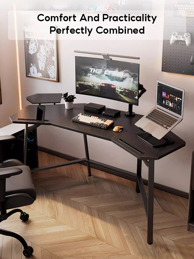 KUCADI Quality Gaming Table Carbon Fiber Gaming Table Computer Desk ...