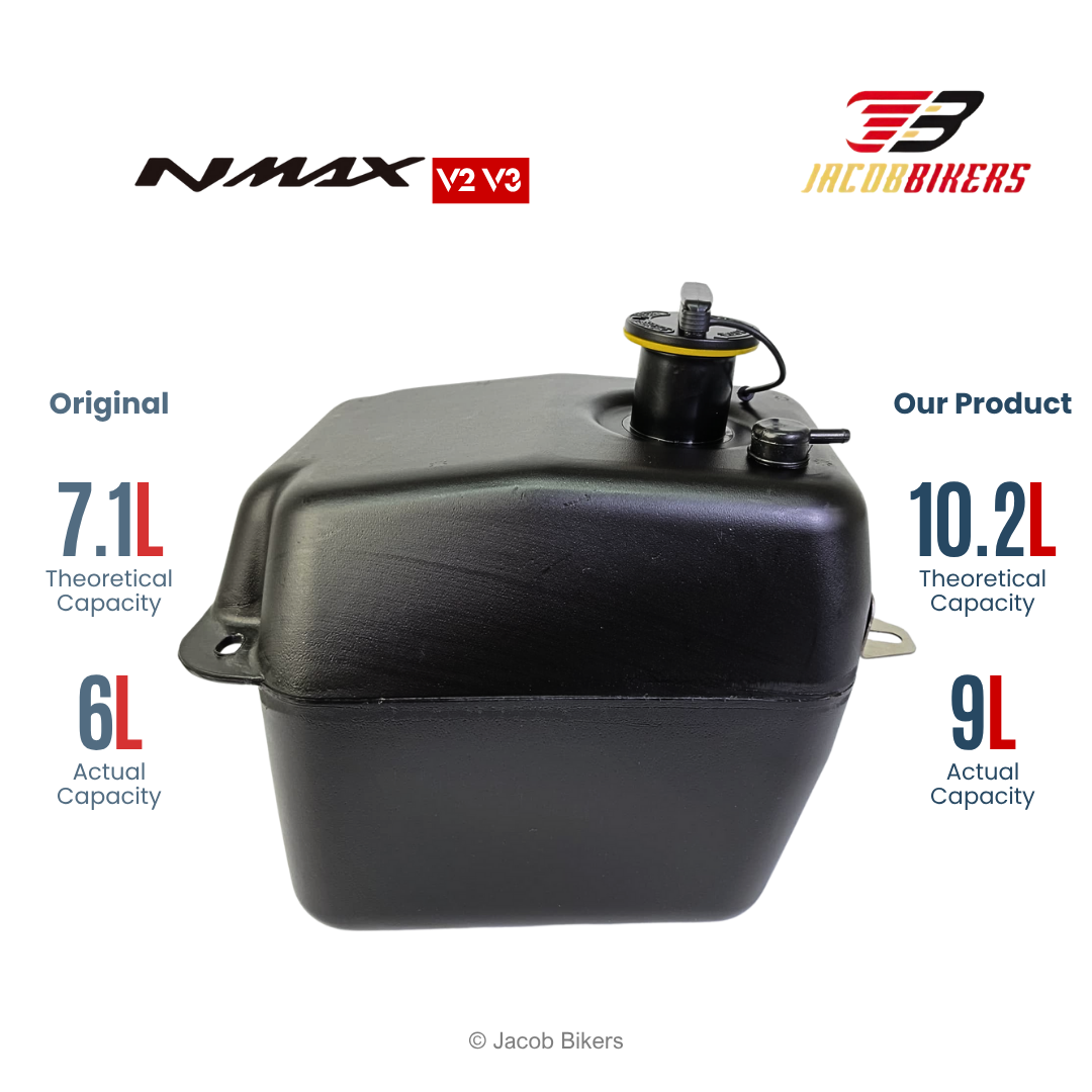 Yamaha NMAX 155 V2 V3 | Fuel Tank | Petrol Oil Tank Storage | 10.2L ...