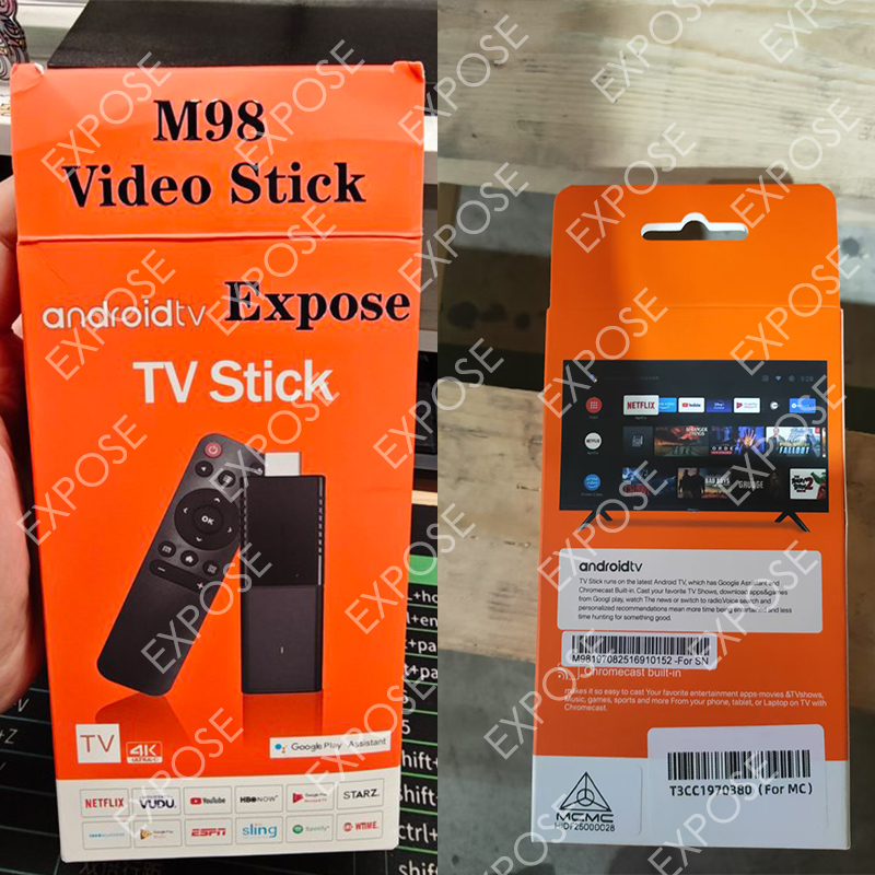 TV Stick M98 Video Stick Android 12.0 Stick TV 4K 4+64G Turns TV into ...