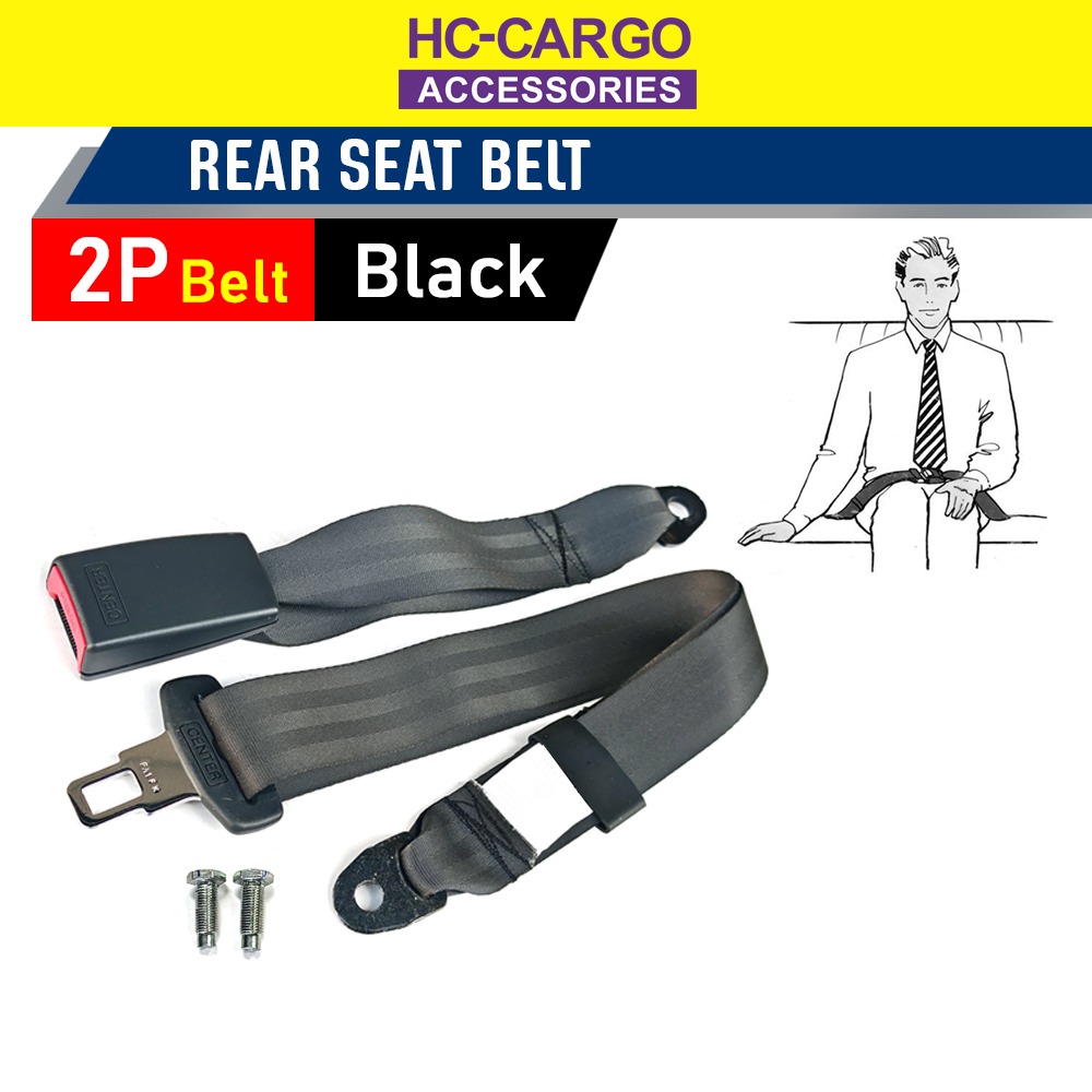 Car Auto Bus Seat Safety Belt Lap 2 Point / 3 Point Adjustable ...