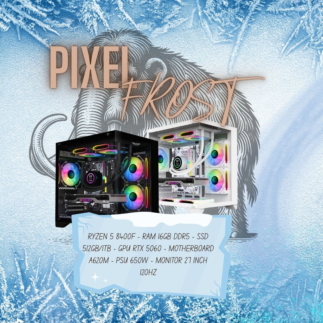 PC PIXEL FROST ( 3 YEARS WARRANTY ) | Shopee Malaysia