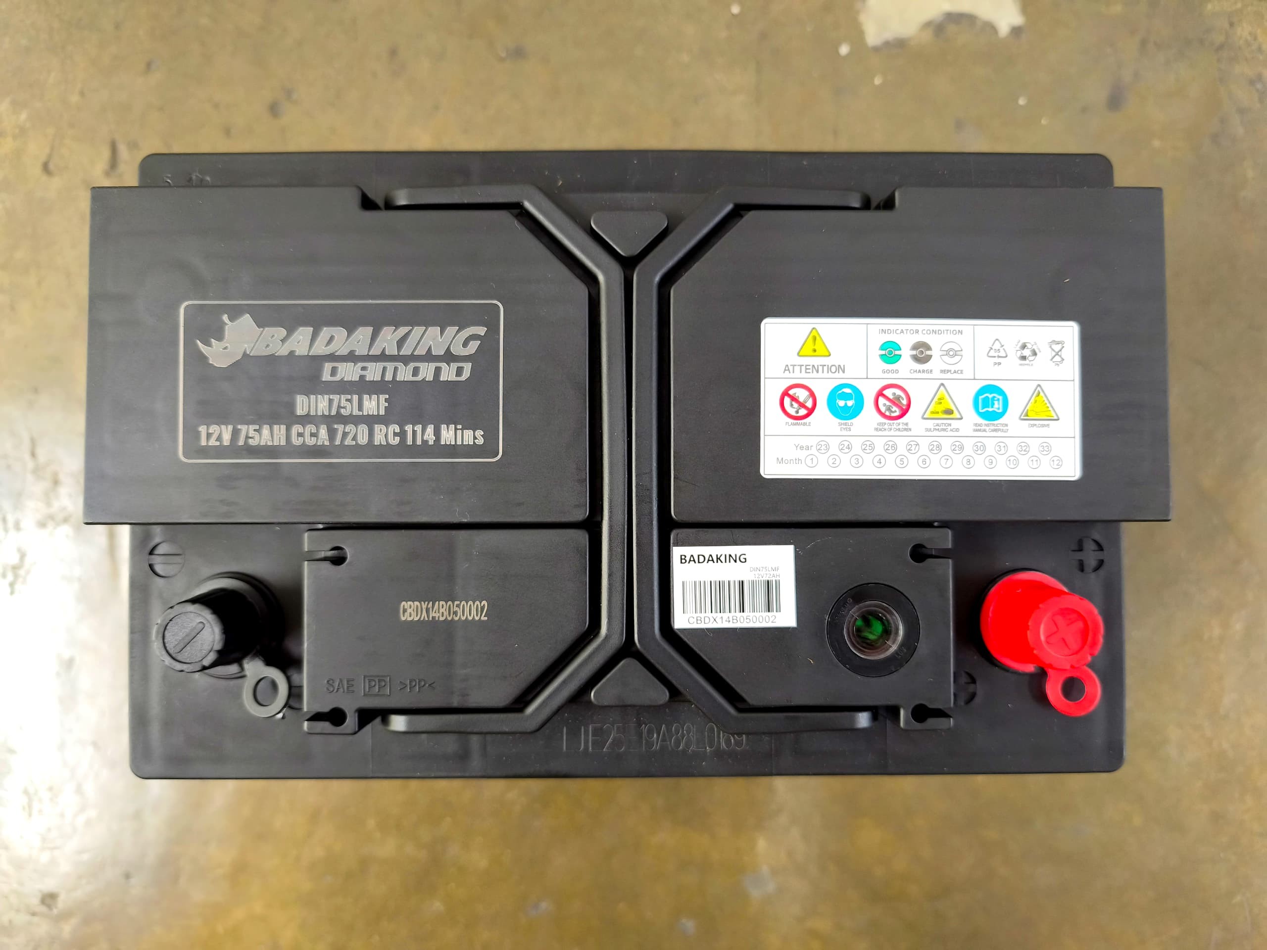 DIN75 | DIN66 | LN3 ] BADAKING DIAMOND MF | Car Battery Bateri Kereta | Proton X70 Golf Ranger ...