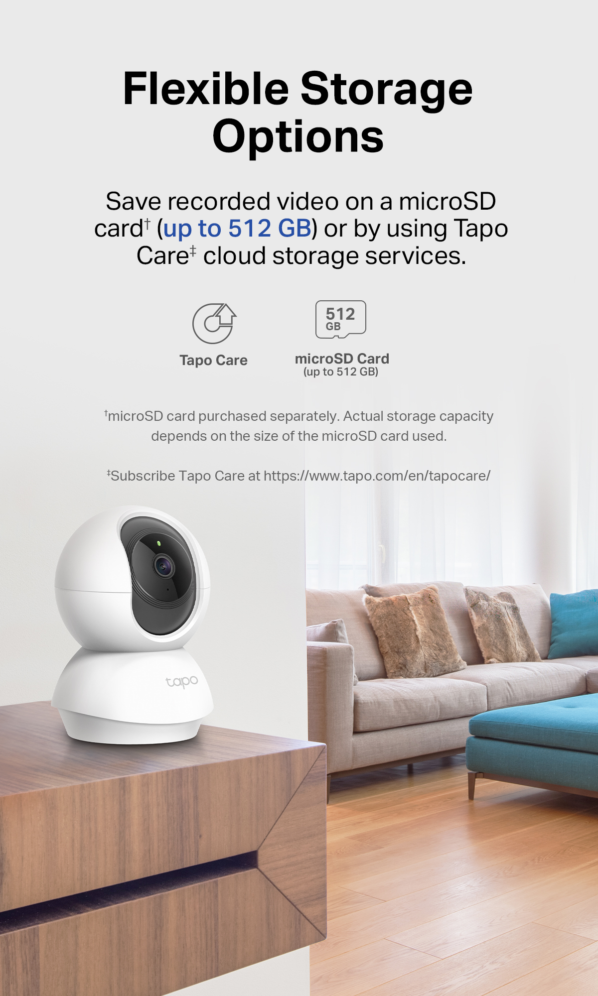 TP-Link Tapo 3K 5MP / 2K 3K Pan-Tilt Smart WiFi Camera | Smart AI ...