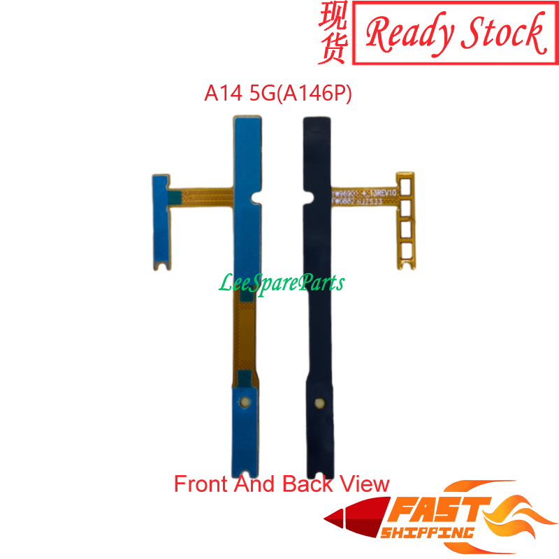 Samsung A14 Power On Off Volume Switch Button Fingerprint Flex Ribbon ...