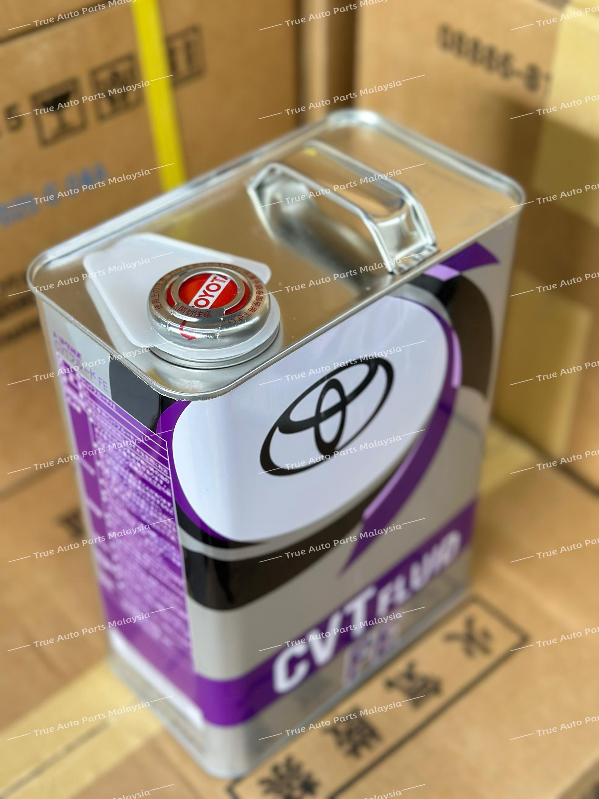 [READY STOCK] TOYOTA CVT FE Gear Oil/CVT Transmission Fluid 4L - 08886 ...