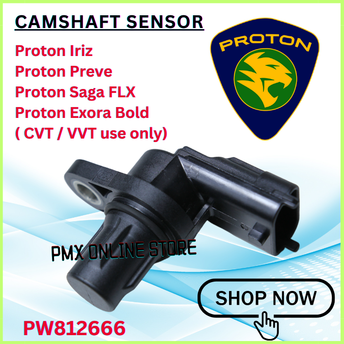 PROTON BLM FLX,EXORA BOLD ,PREVE ,X70 CAMSHAFT SENSOR (PW812666) ( 3PIN ...