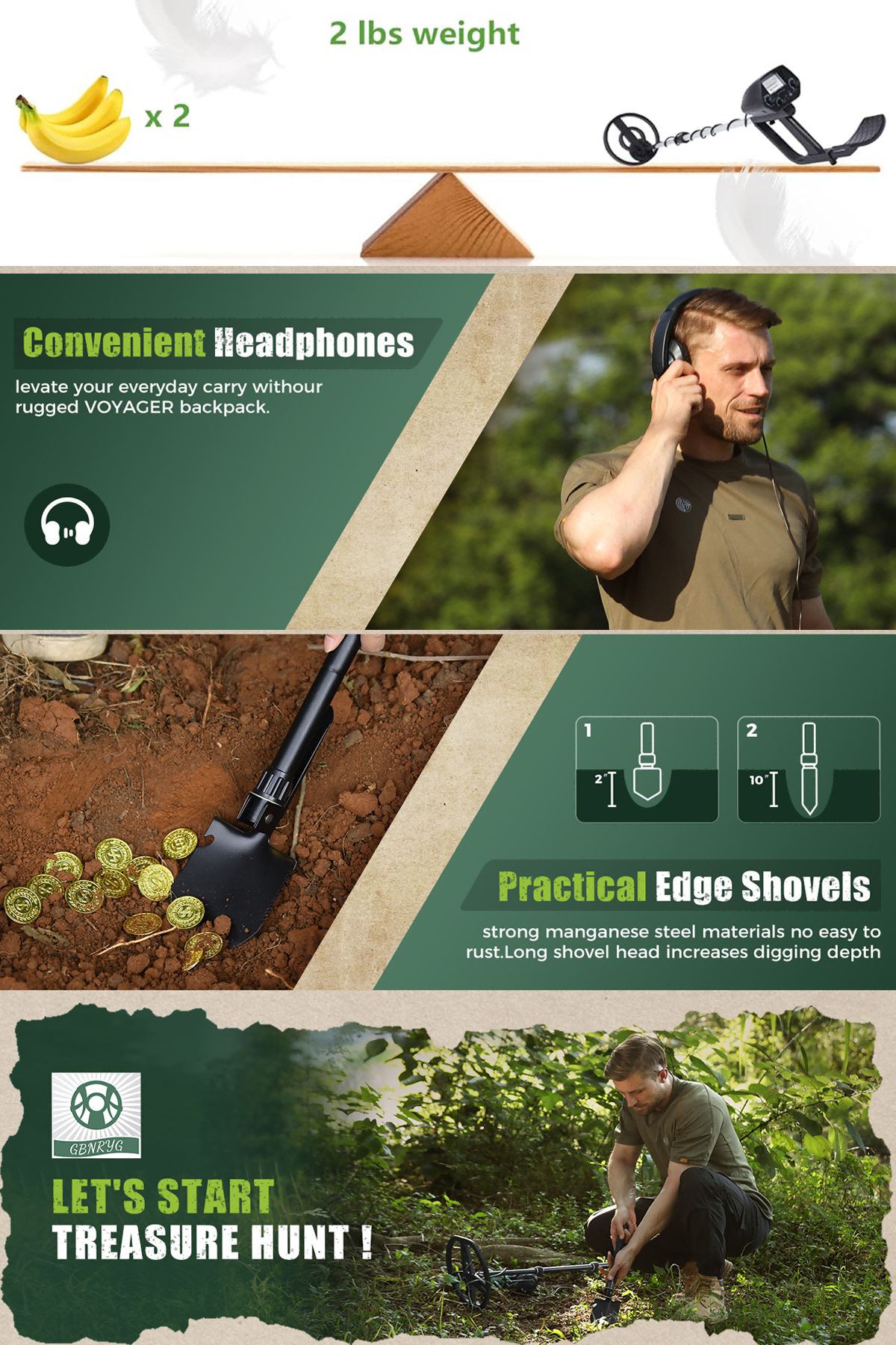 MD4030 gold detector Metal pencari pengesan emas bawah tanah logam ...