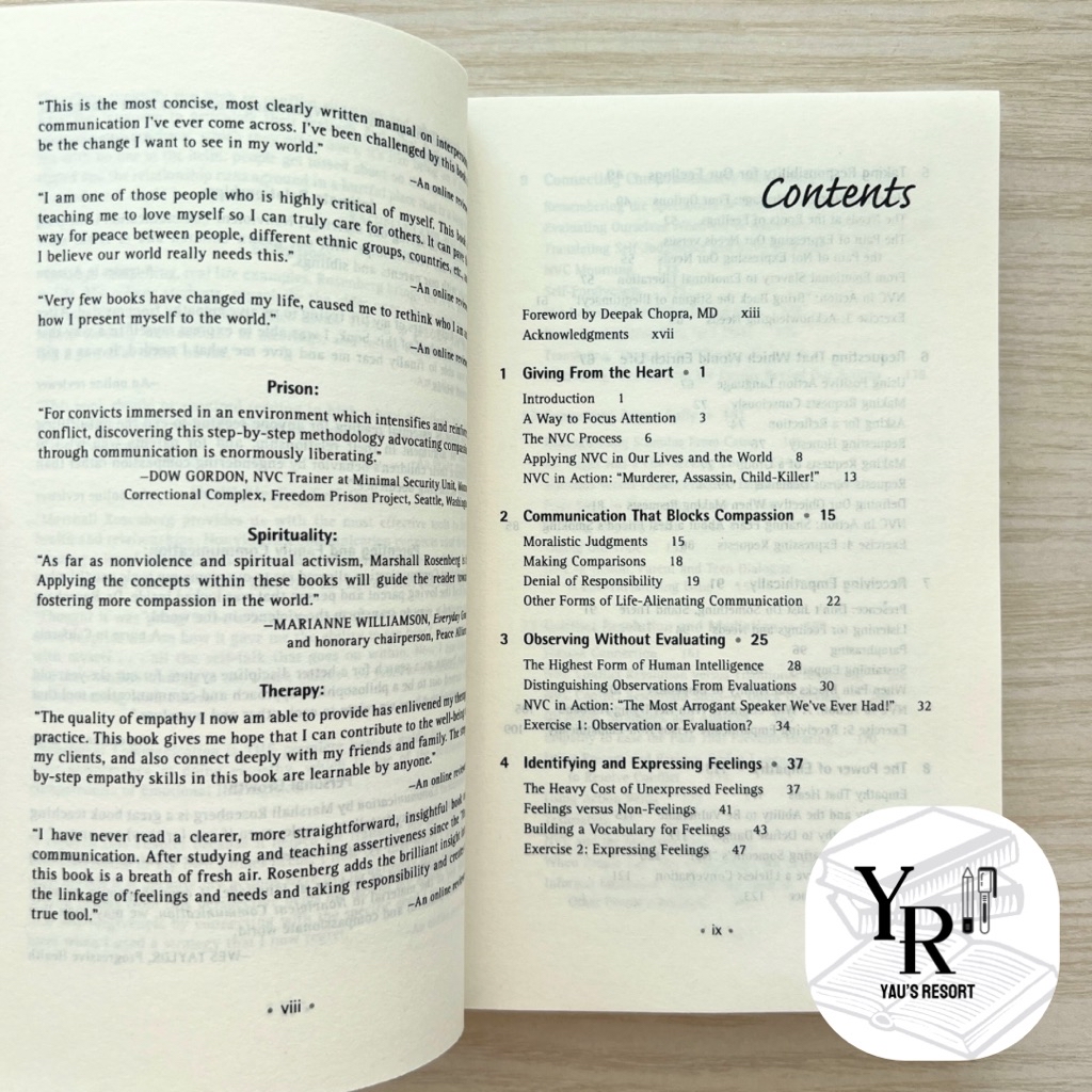 Nonviolent Communication: A Language of Life: Life- Changing Tools for ...