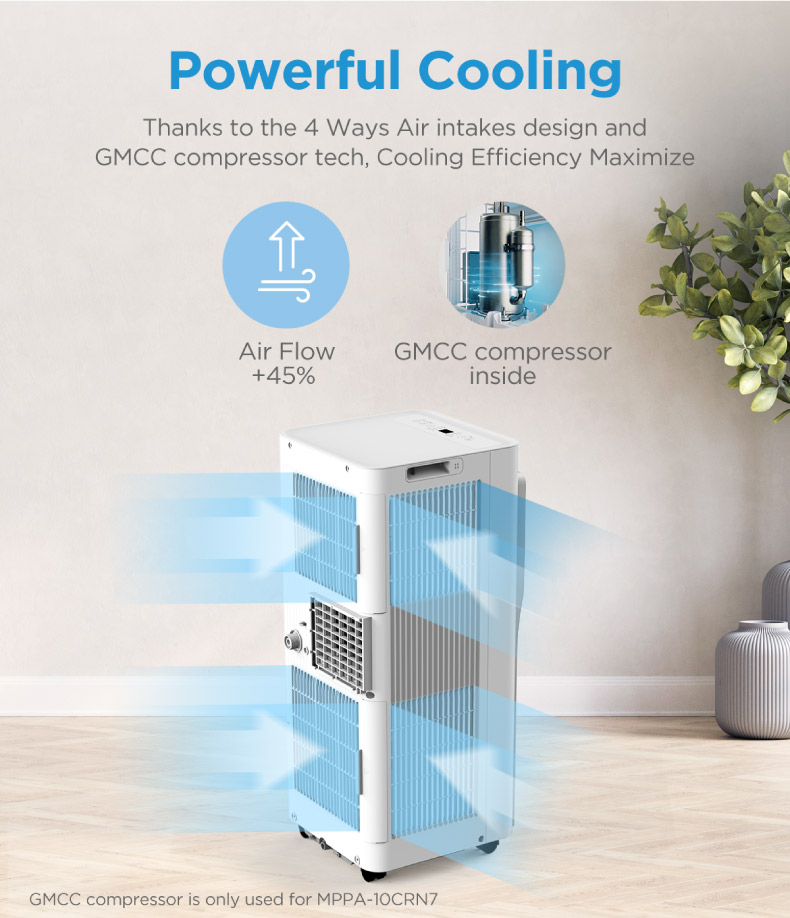 Midea ( MPPA-08CRN7 / MPPA-10CRN7 ) Portable Air Conditioner / Aircond ...