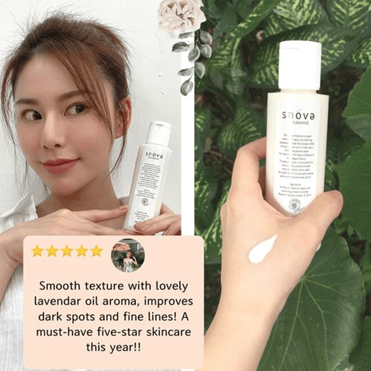 9.9 Sale！SNOVA Lotion 胎盘保湿乳液 Fluid Placenta 150ml｜Moisturizer｜Anti-Age ...