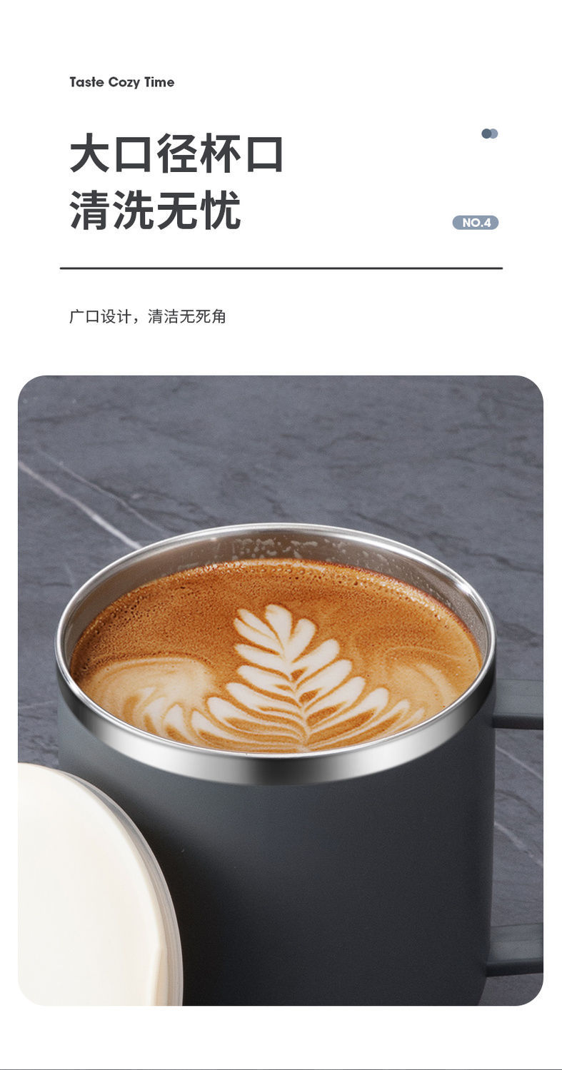 MARK CUP Cute Tumbler 304 Stainless Steel Thermos Cup Mug Bottle Coffee ...