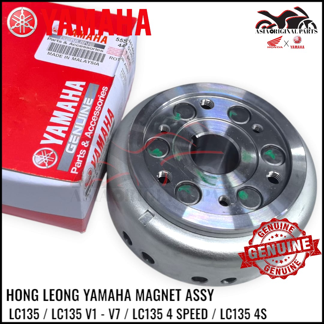 ORIGINAL HONG LEONG YAMAHA LC135 V1- V7 LC 4S MAGNET ASSY + FUEL COIL ...
