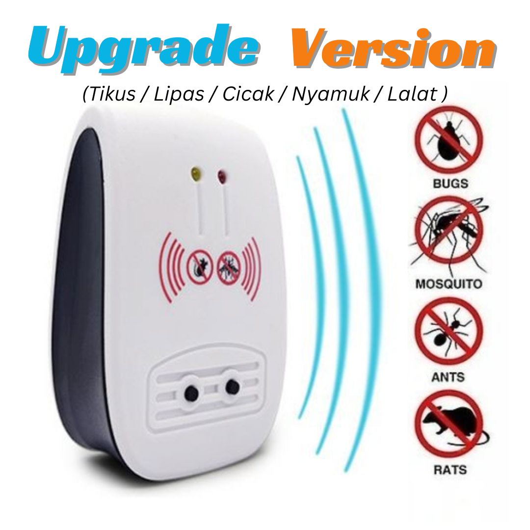 [Original] alat penghalau tikus/cicak/lipas/nyamuk ultrasonic berkesan ...