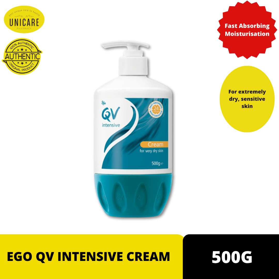 EGO QV INTENSIVE CREAM 500G | Untuk Kulit Yang Sangat Kering Dan ...