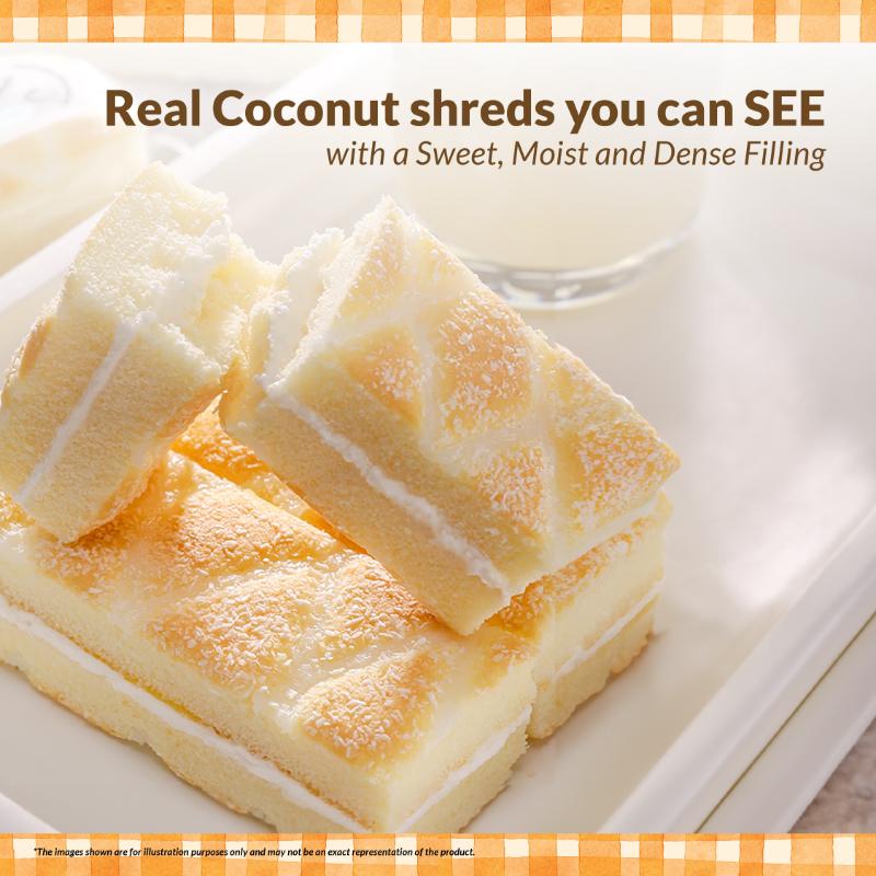 [COCONUT CAKE] Ooobun by Neutrovis HALAL Homemade Japanese Grated ...