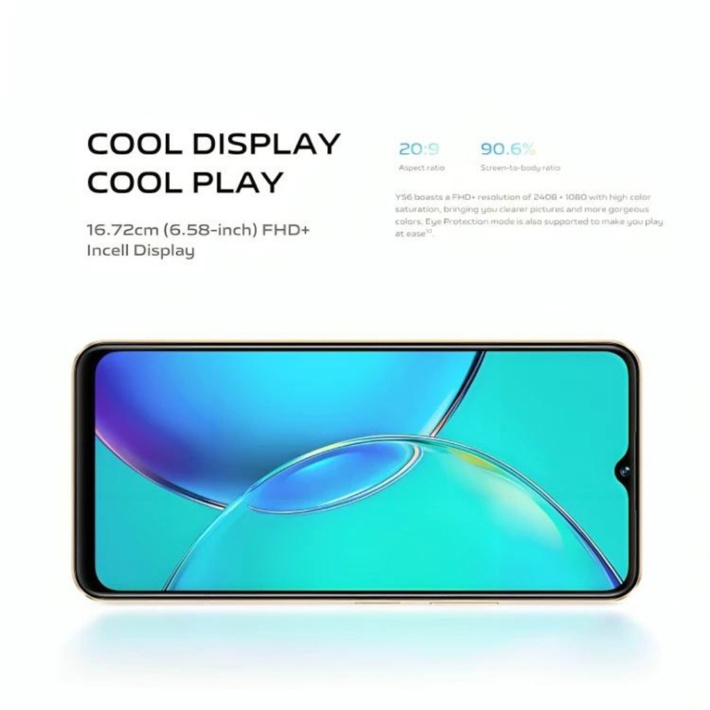 Vivo Y56 5G Mediatek MT6833 Dimensity 700| 8GB RAM+ 256GB ROM| 6.58 inches| Camera 50MP| 5000mAH ...