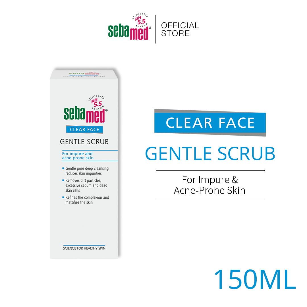 sebamed Clear Face Gentle Scrub (150ml) | Shopee Malaysia