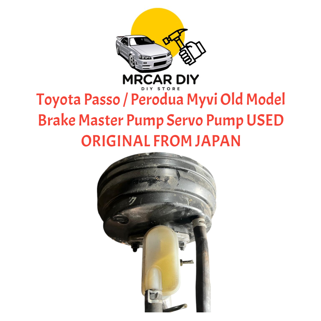 Toyota Passo / Perodua Myvi Old Model Brake Master Pump Servo Pump USED ...