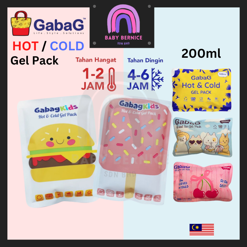 GABAG *ICE PACK* Reusable hot and ice gel pack | Ice Brick | Shopee ...
