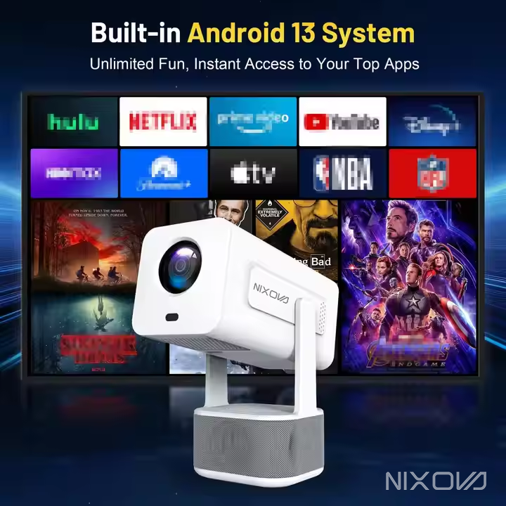 NIXOVA PIXOR XE Interactive Smart Projector with Touch Pen, Native ...