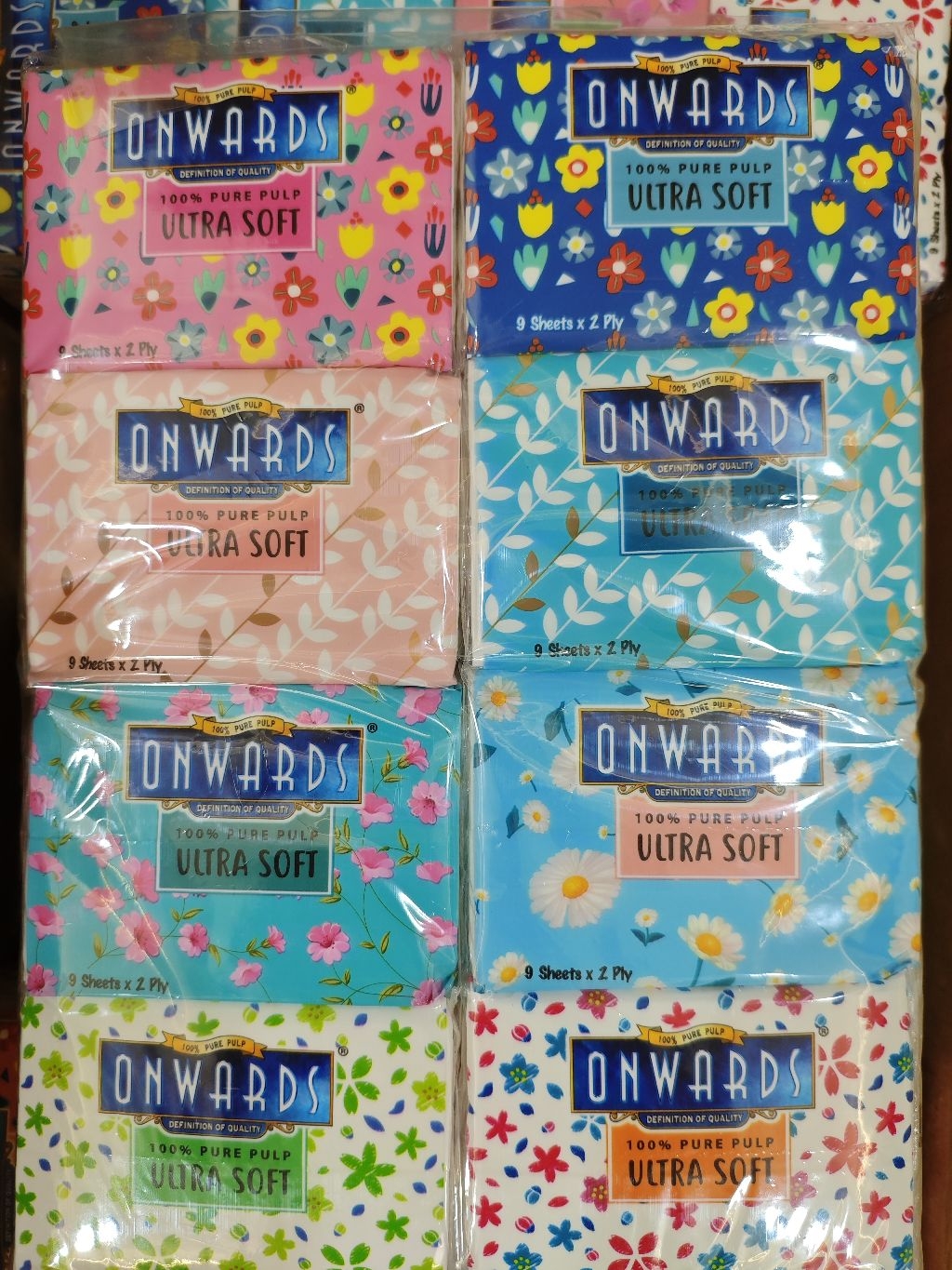 (48 packets) ONWARDS Pocket Tissue / Tissue Paper | Shopee Malaysia
