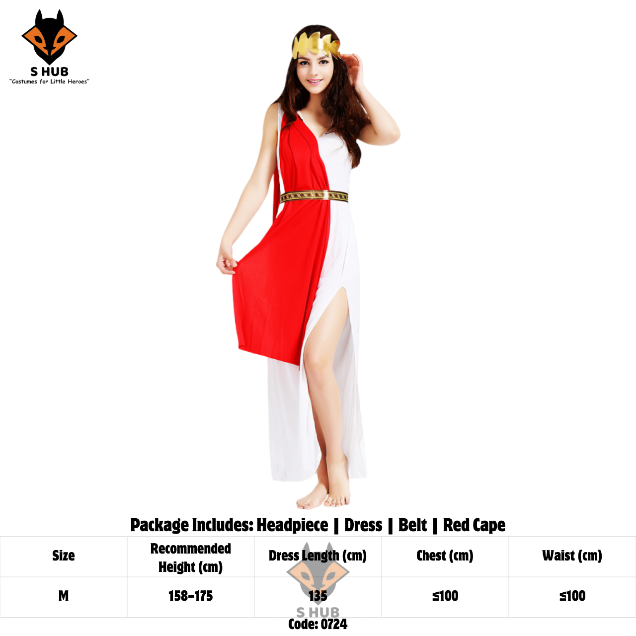 Ancient Greek Roman Egypt Couple Cosplay Costume – Red Cape Roleplay ...