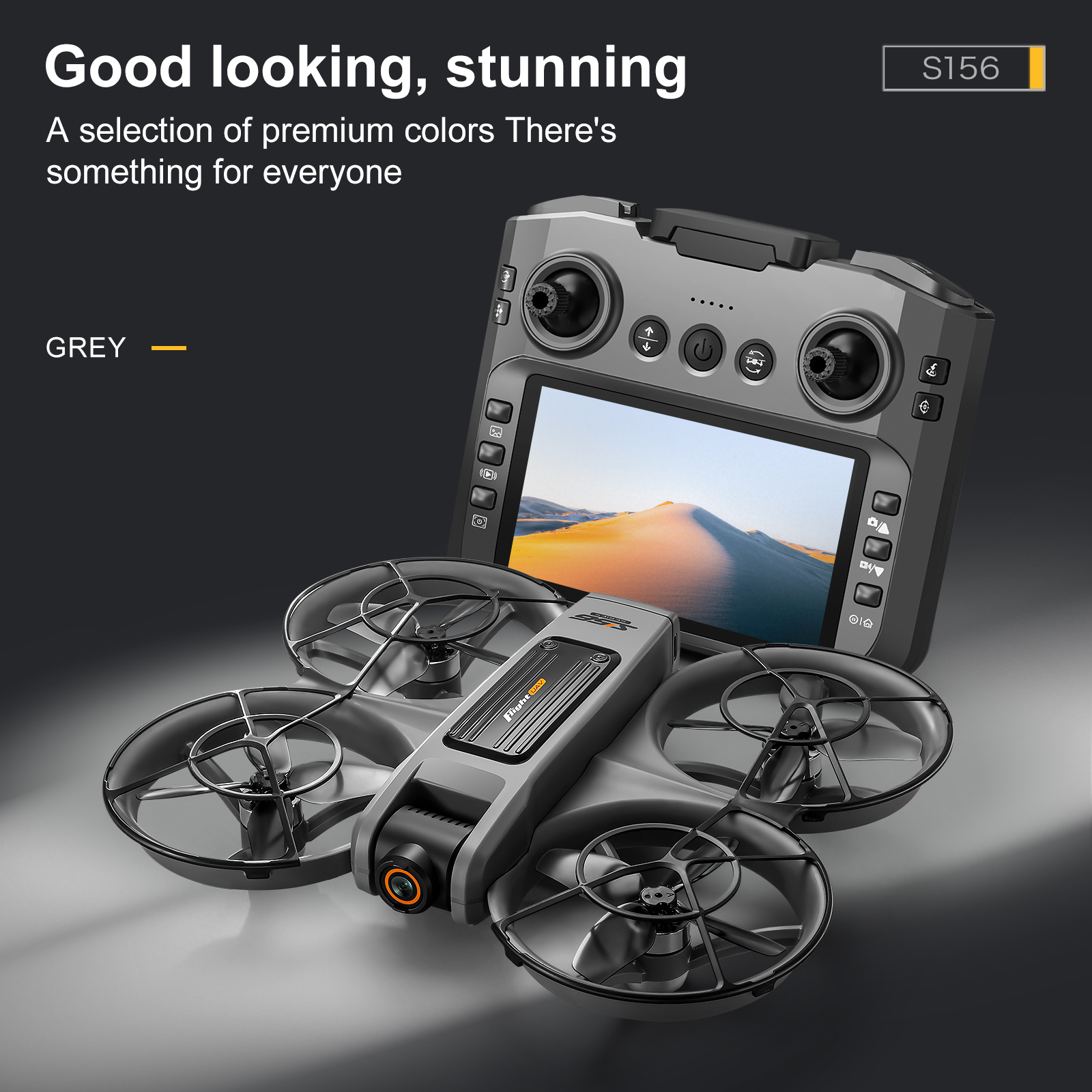 【New】S156 Drone 8K HD Camera with Large Screen Remote Control Optical ...