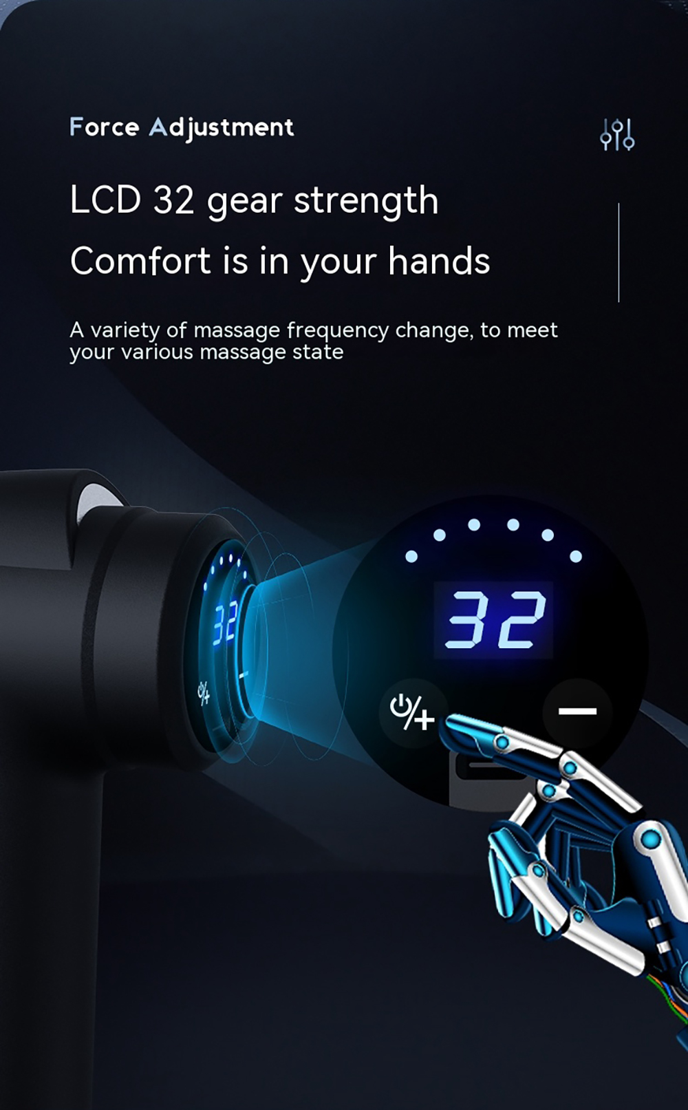 Massage Gun Mesin Urut Badan Deep Tissues Muscle Relaxation High ...