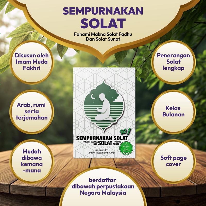 BUKU SEMPURNAKAN SOLAT: FAHAMI MAKNA SOLAT FARDHU DAN SOLAT SUNAT ...
