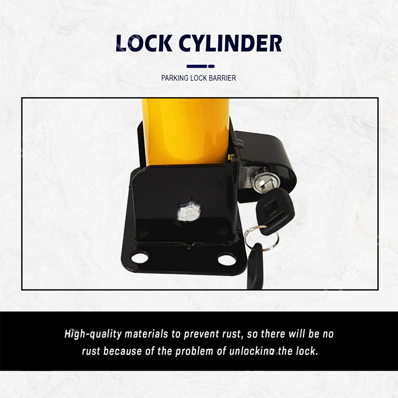 Car Parking Space Lock Bollard Lockable Fold Down Car Parking Barrier ...