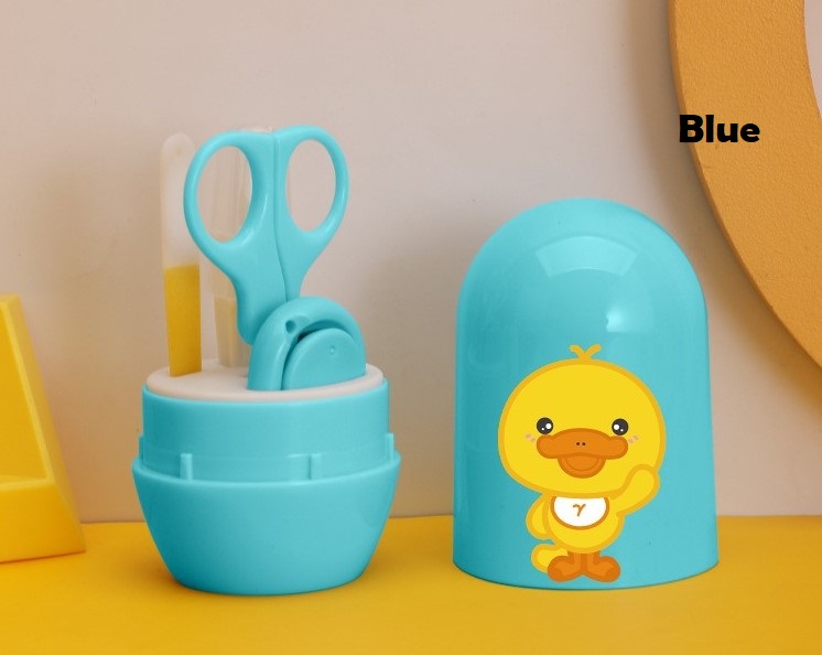 Baby Nail Cutter Clipper 4in1/Set Cartoon Cute Ducky Children Nail Trim ...