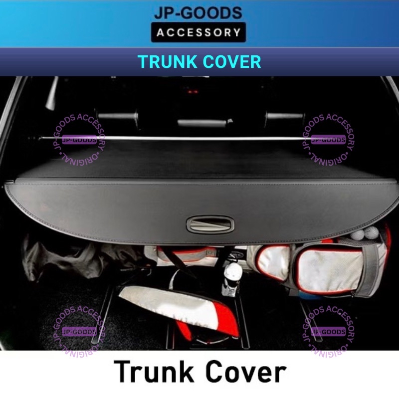 Toyota Harrier XU60 Retractable Leather Trunk Cover Rear Cargo Boot ...