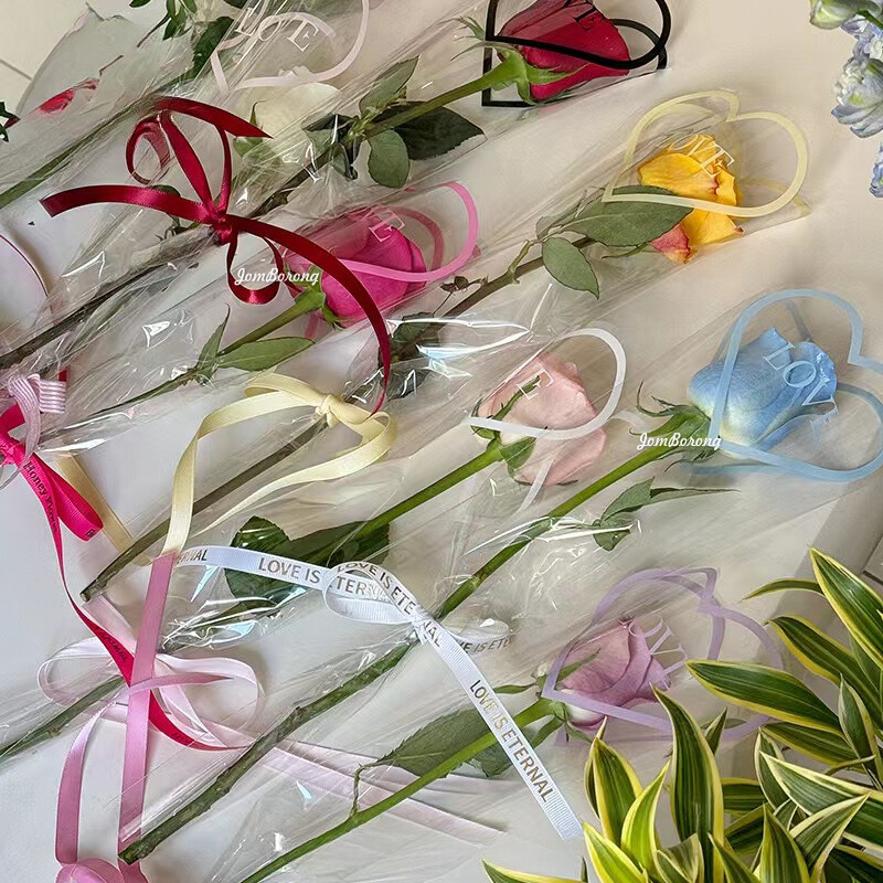 (50PCS) SINGLE S DESIGN Flower Wrapping Paper Flower Paper Wrapping ...