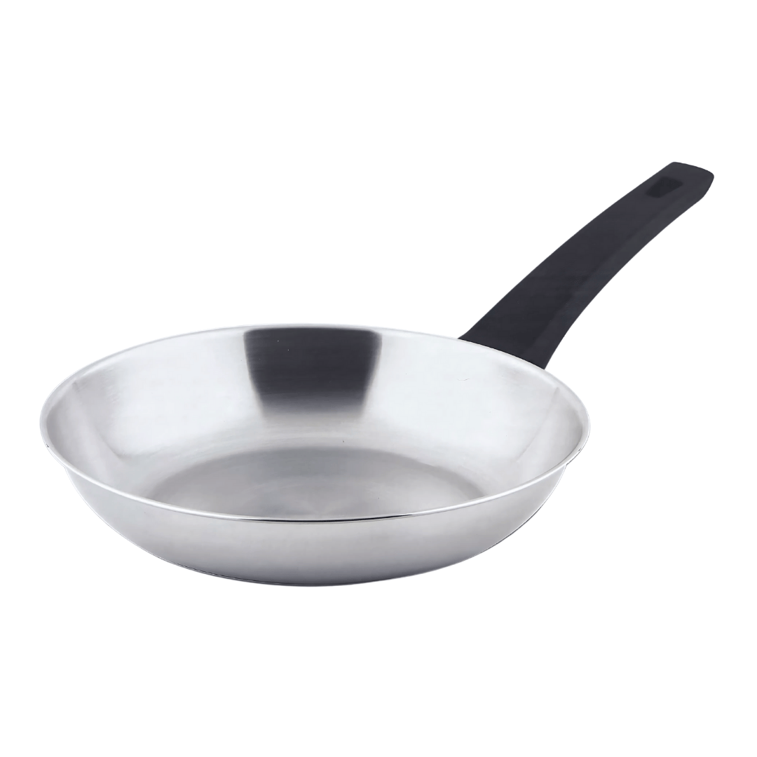 Buffalo 24cm SUS 304 Stainless Steel Fry Pan | Frypan Cookware Pans Pot ...