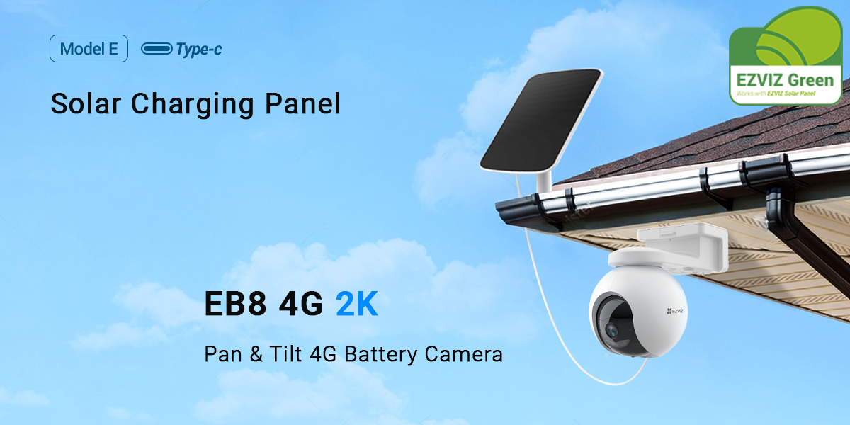 Ezviz Solar Panel E | Solar Panel C | Solar Charging Panel for Battery Powered Rechargeable ...