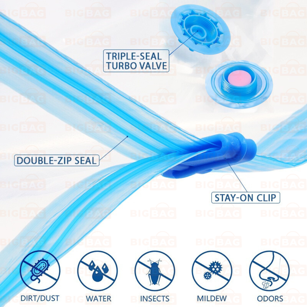 Vacuum Bag Clothes Organization Vacuum Storage Bag Vacuum Plastic Bag ...