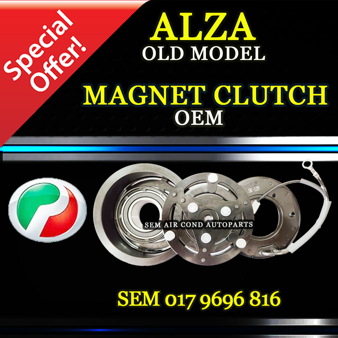 PERODUA ALZA OLD MODEL OEM NEW MAGNETIC/ MAGNET CLUTCH (CAR AIRCOND ...